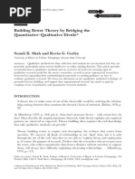 Gioia Methodology for Qualitative Research | PDF | Theory | Experience