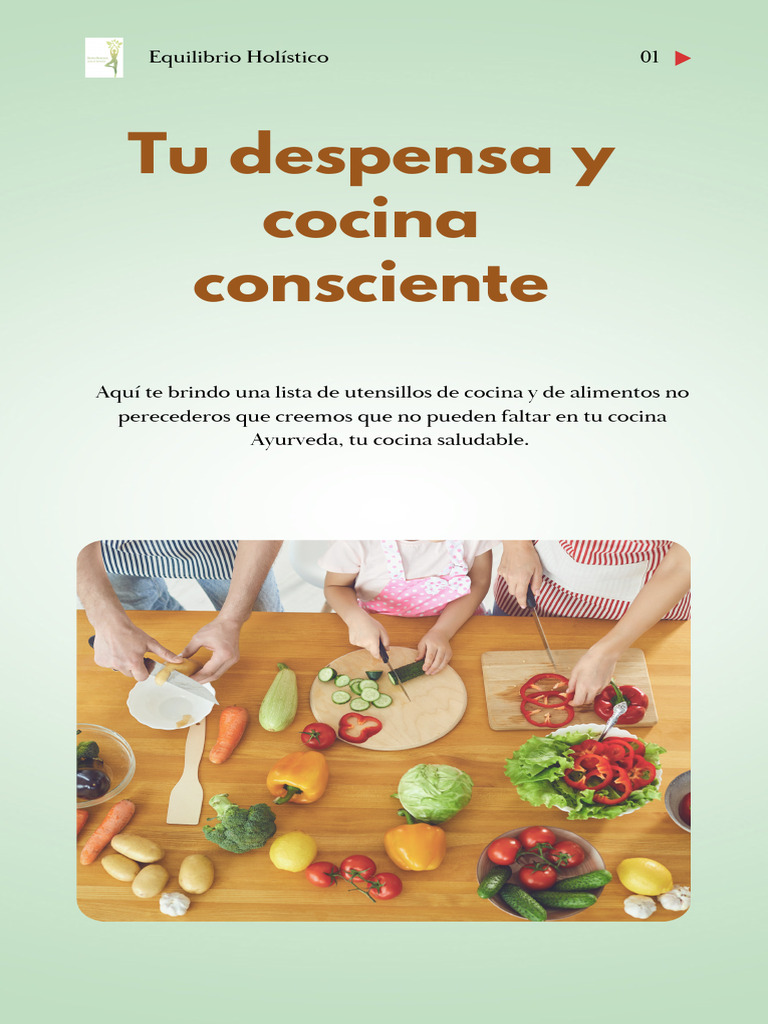 Despensa y Cocina Kapha Ayur | PDF | Cocina | Alimentos