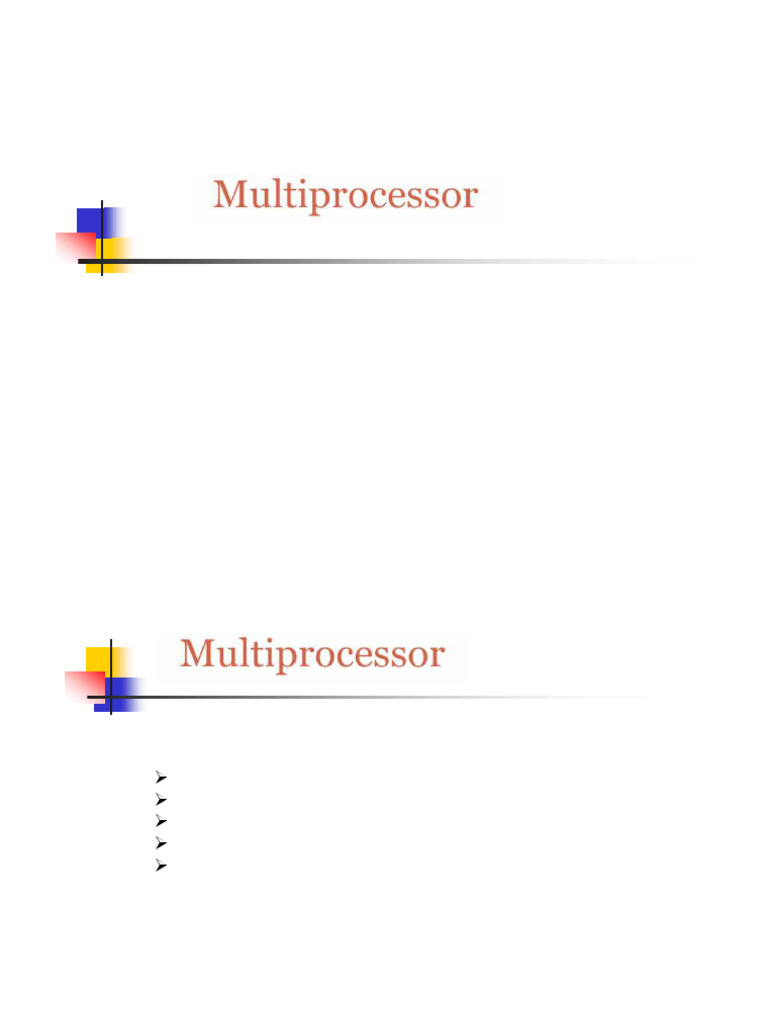 Multiprocessor System and Interconnection Networks | PDF | Cpu Cache | Central Processing Unit