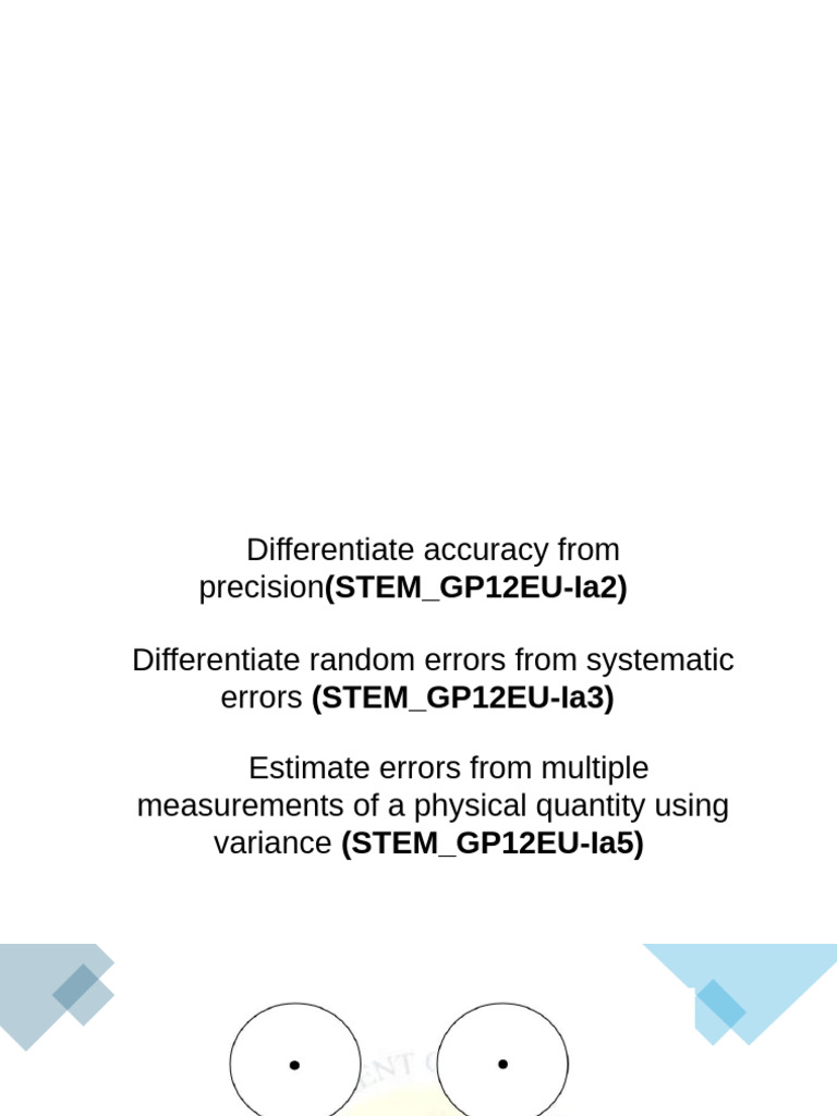 Accuracy and Precision | PDF