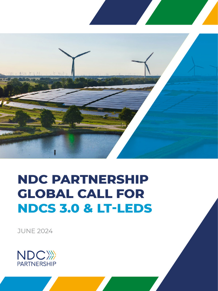 NDC Partnership Global Call For NDCs 3.0 LT LEDS Brochure | PDF | Natural Environment | Climate ...