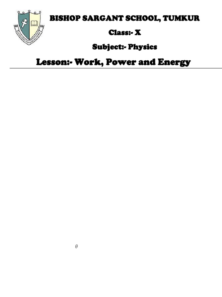 Work, Power and Energy Ex 2A | PDF | Electronvolt | Watt