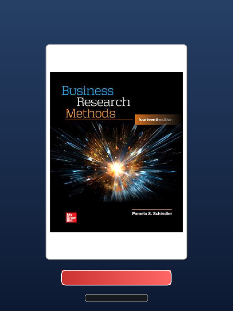 Complete Bundle Business Research Methods 14th Edition Schindler HQ File | PDF | Multiple Choice ...