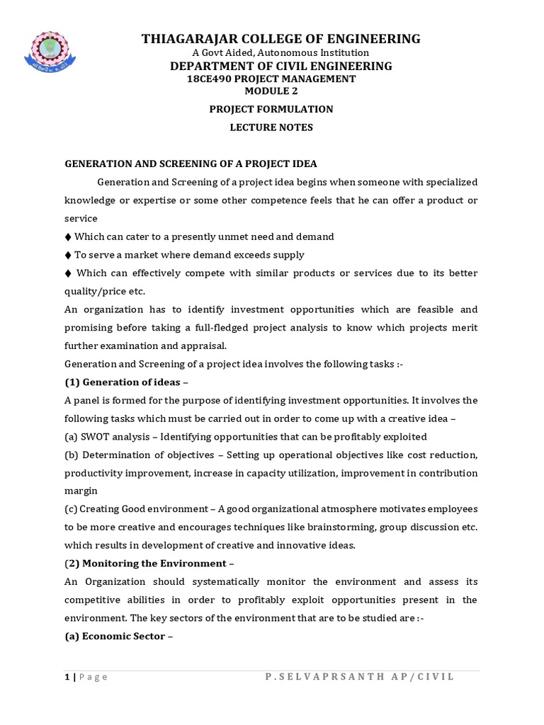 Module 2 | PDF | Project Management | Business