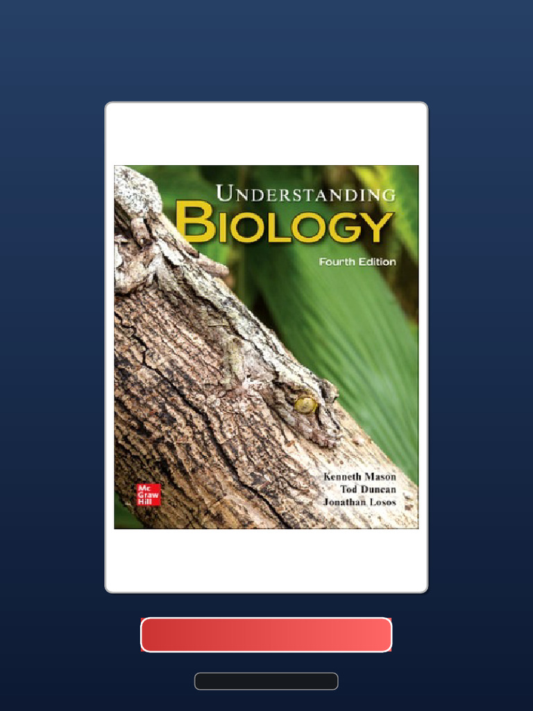 Complete Bundle Understanding Biology 4th Edition Mason HQ File | PDF ...
