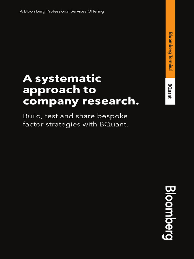 BBGT BQUANT Overview MINI-1 | PDF | Analytics | Data