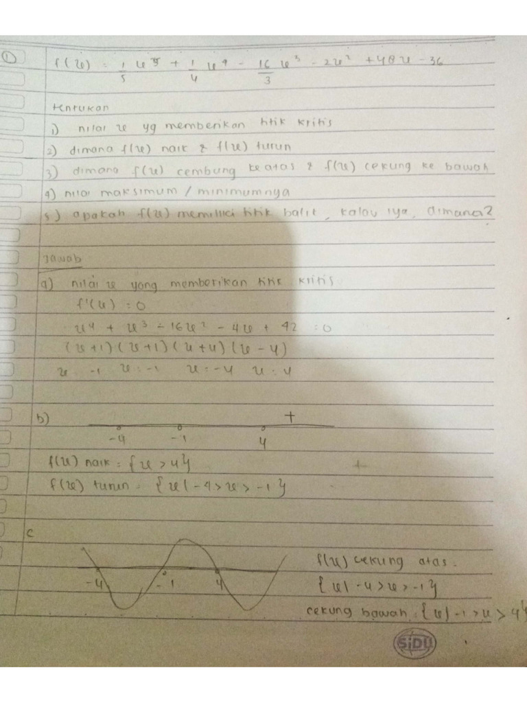 Sesi 6 Kalkulus | PDF