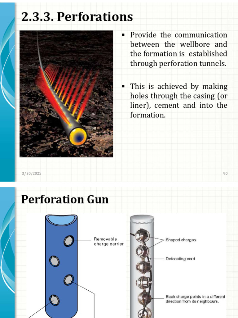 Perforation Techniques and Skin Effects | PDF | Casing (Borehole)