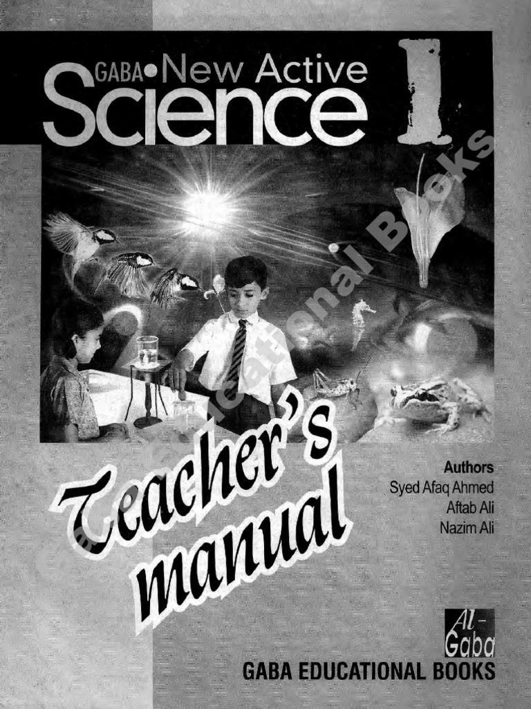 Gaba New Active Science Book 01 | PDF