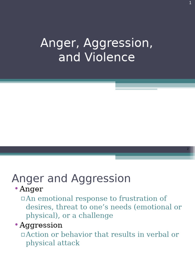 Anger | PDF | Aggression | Anger