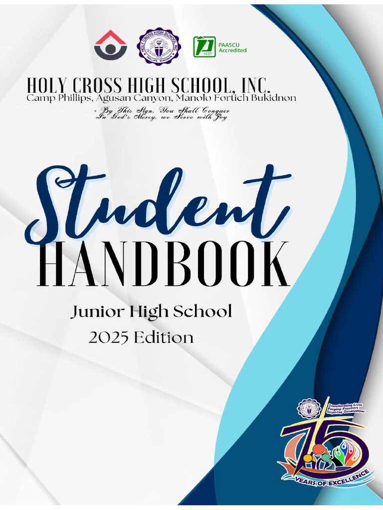 Editeddd JHS Student Handbook Final | PDF