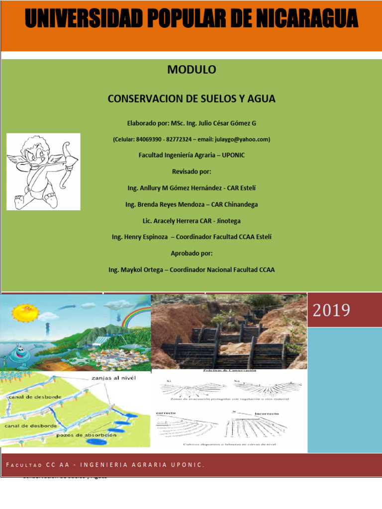 Conservacion de Suelos y Agua | PDF | Suelo | Roca (geología)
