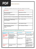 USPS Org Chart | PDF | Vice President | United States Postal Service