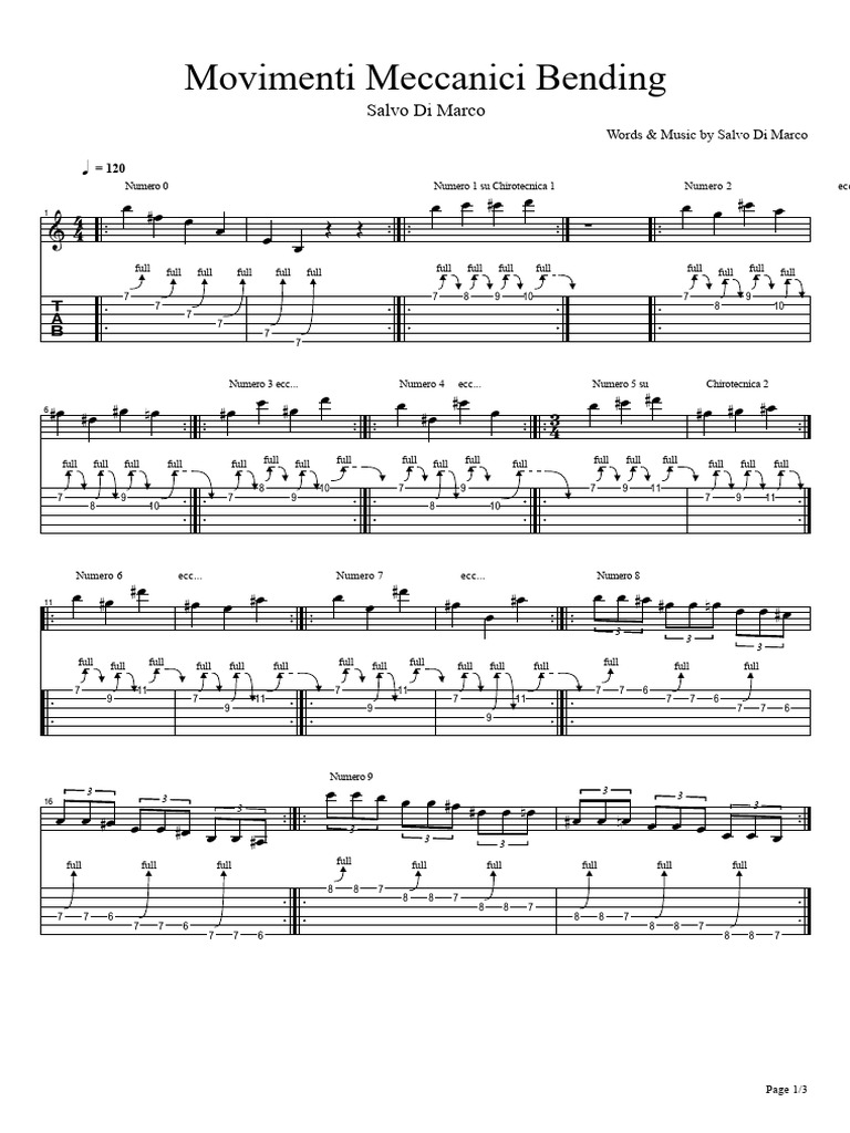 Movimenti Meccanici BENDING | PDF
