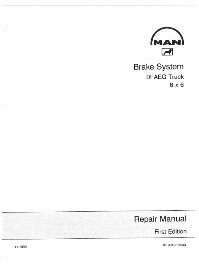 RepMan Chapt 10 Brake System | PDF
