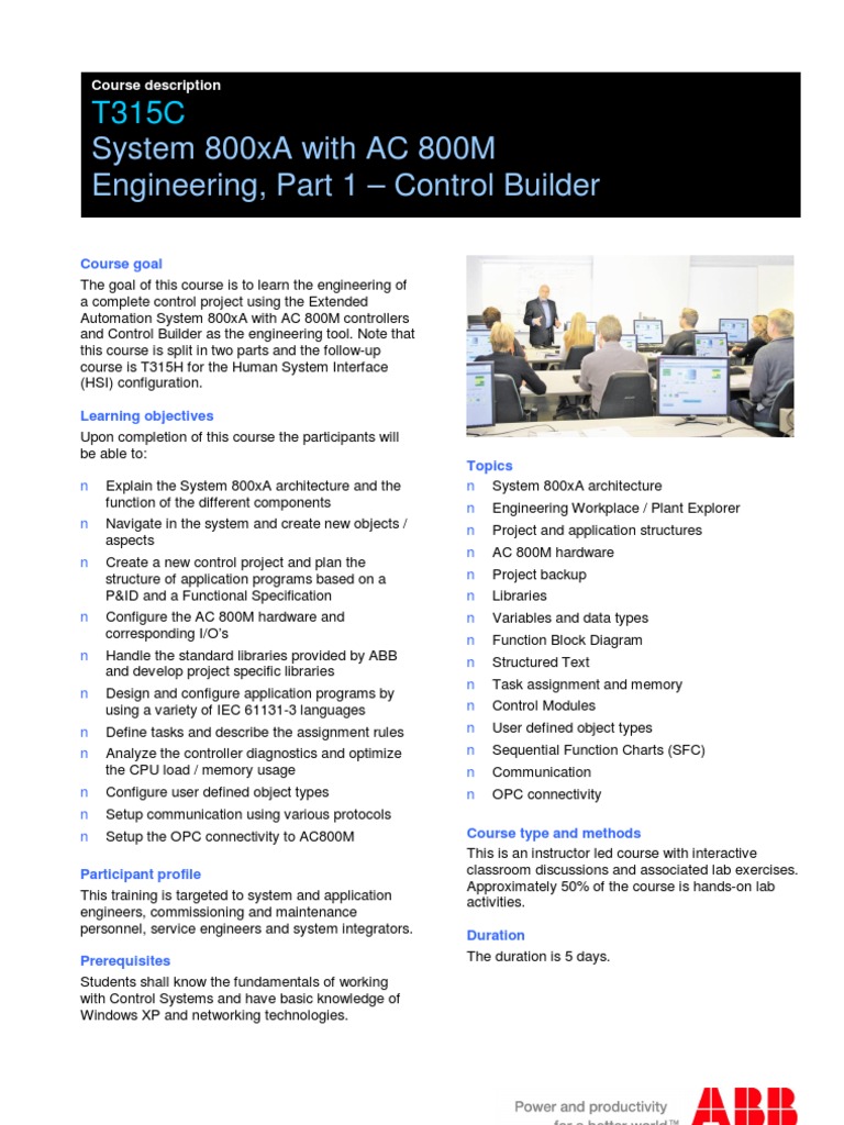 System 800xA with AC 800M Engineering | PDF | Library (Computing) | Engineering