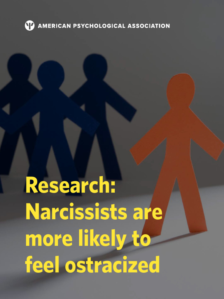 Narcissists More Likely To Feel Ostracized | PDF