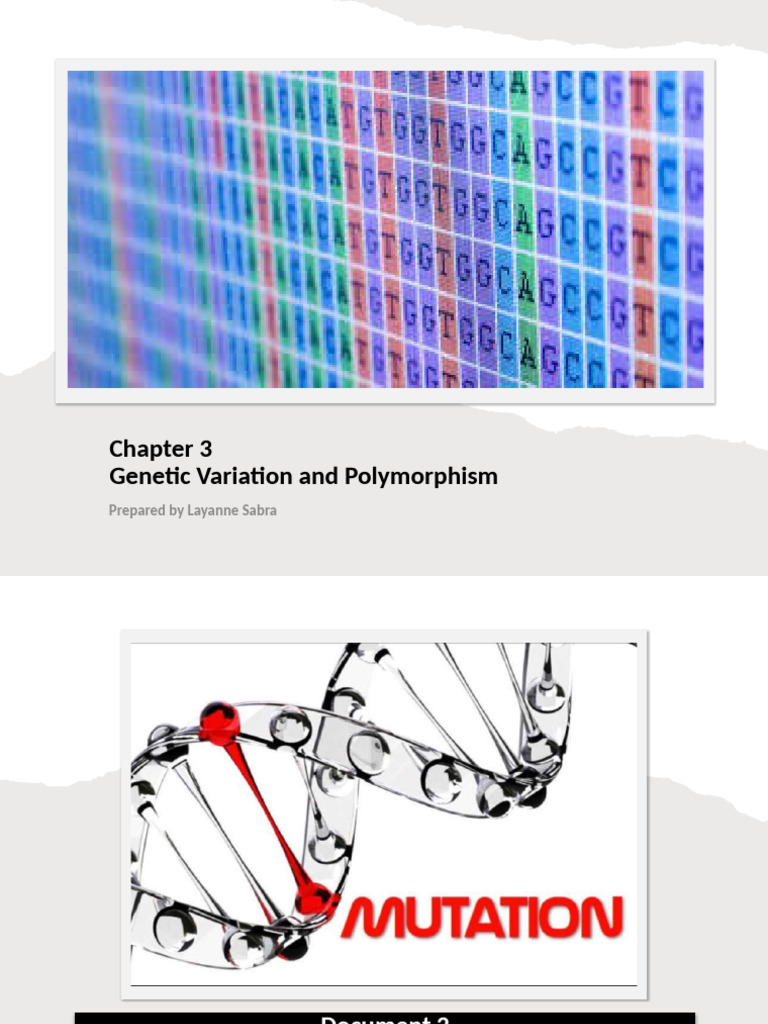 Document 2 Mutations and The Environment - Shared With Students | PDF ...