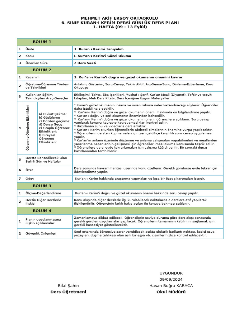 1 Hafta | PDF