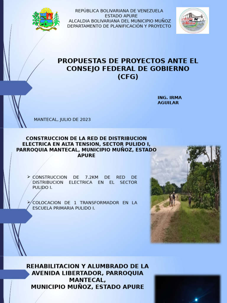 Diapositivas Proyectos CFG Nueva | PDF