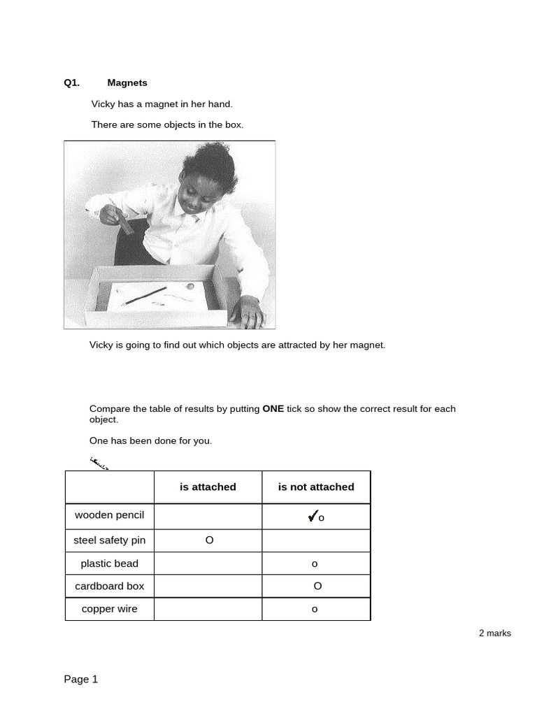 Magnetism - Level 3 - Questions | PDF | Magnet | Electromagnetism