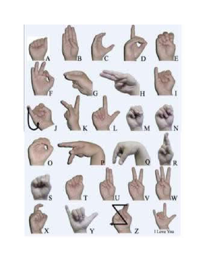 Sign Language | PDF