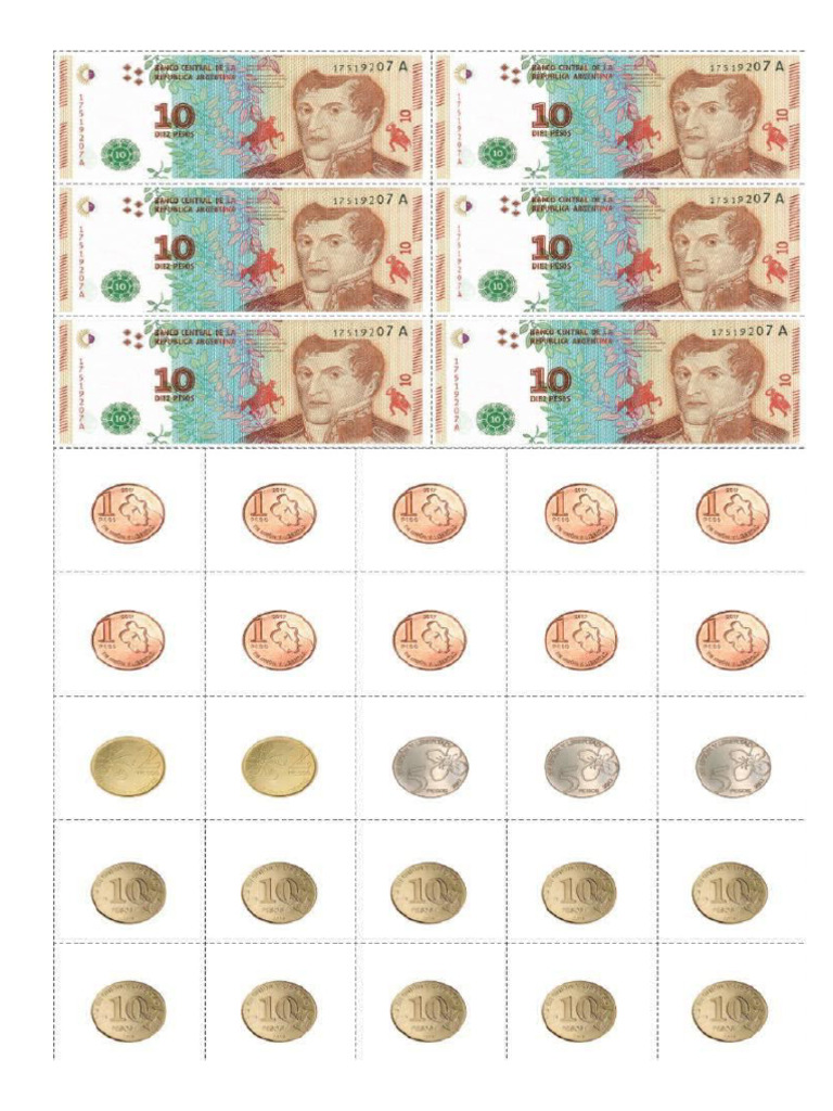 Billetes y Monedas | PDF