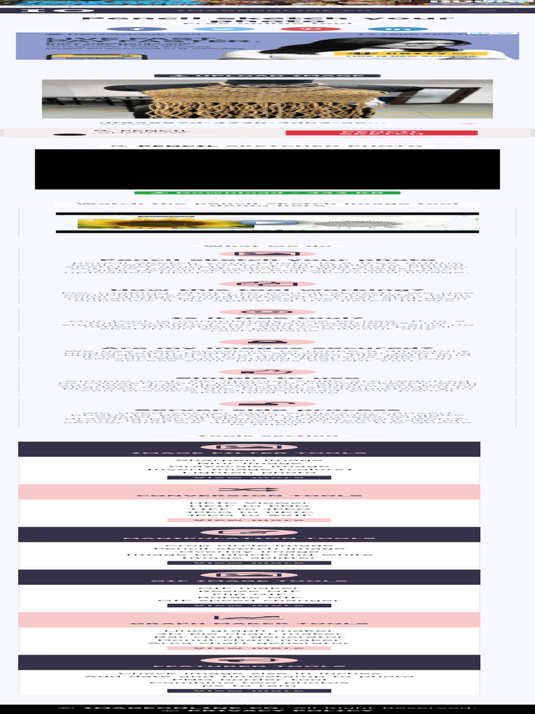 Pencil Sketch Your Photo Online - Free Tool | PDF | Computing | Software
