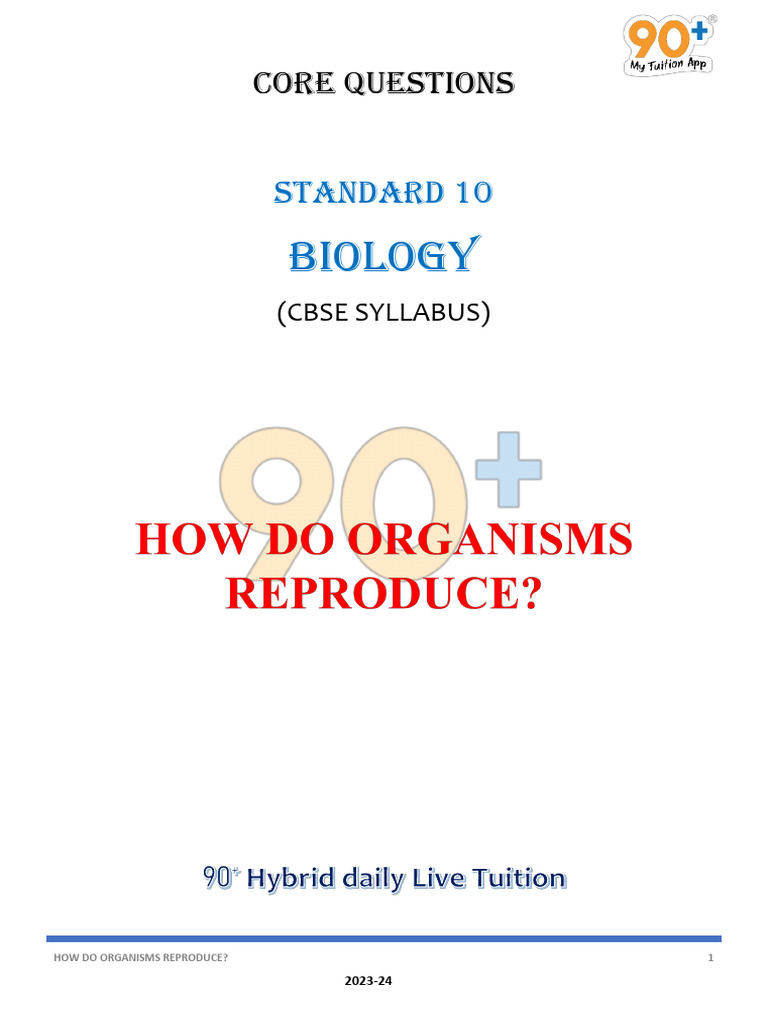 Organism Reproduction: Asexual vs Sexual | PDF | Reproduction | Uterus