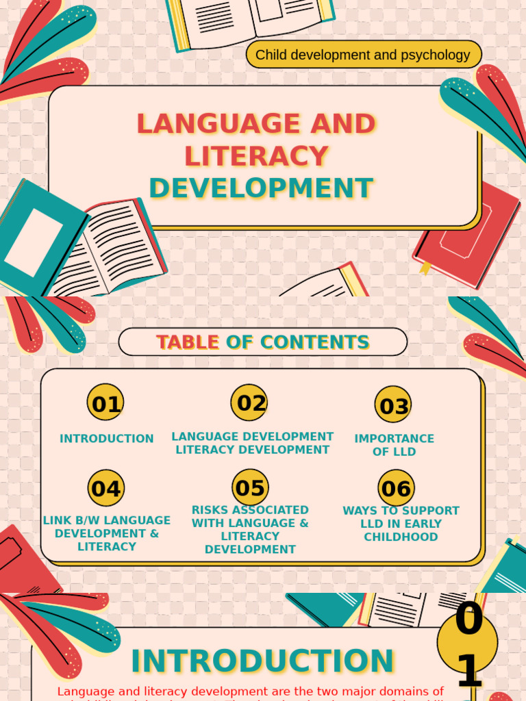 Language and Literacy Development in Kids | PDF | Language Development ...