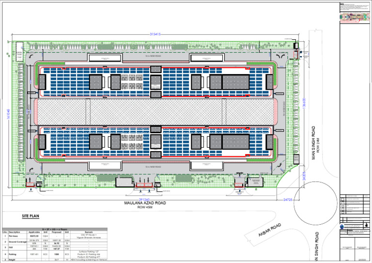 CCS 6 & 7 Site Plan Overview | PDF | Architectural Design | Architecture