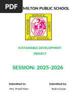Economics Project Cover Page Design | PDF