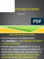 ANG PANITIKANG FILIPINO Module | PDF