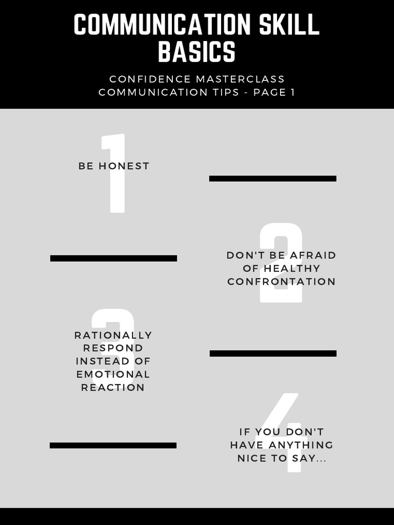 Communication Skill | PDF