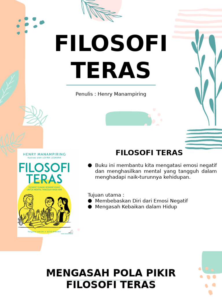Filosofi Teras | PDF