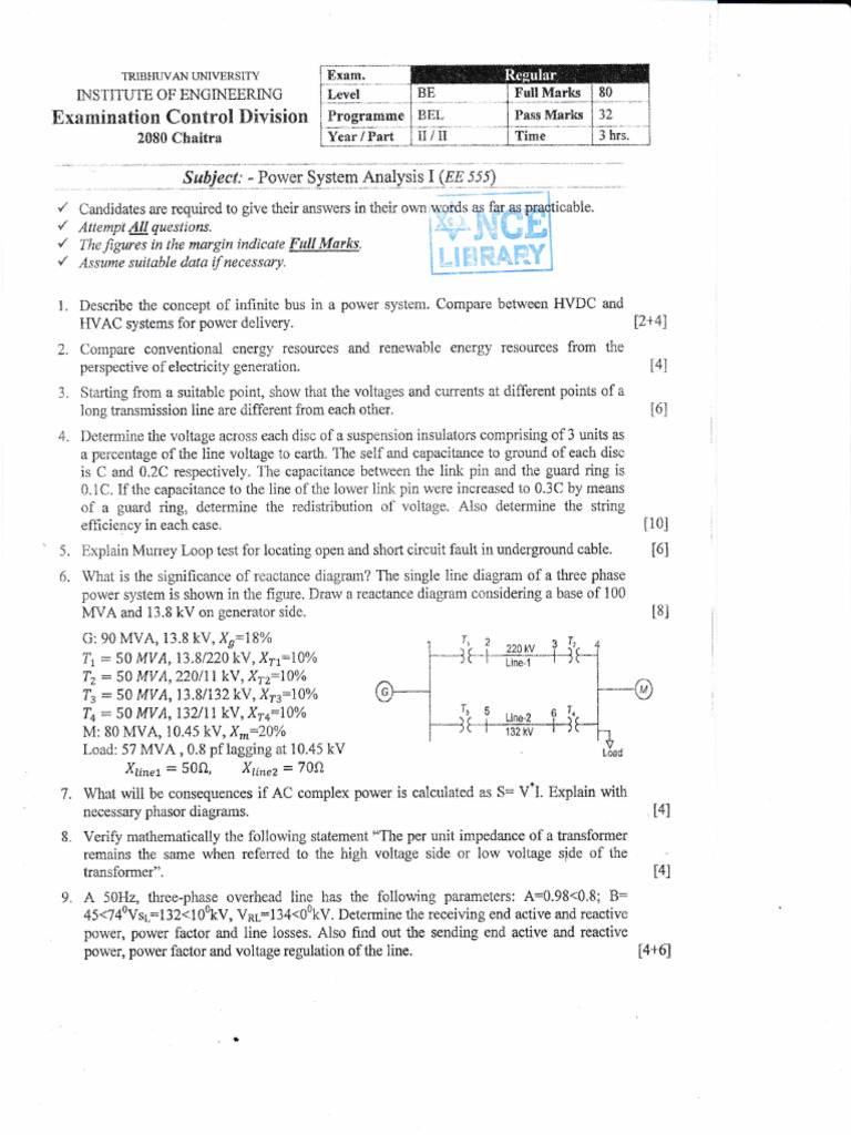 Psa2 2bel | PDF | Transformer | Electrical Impedance