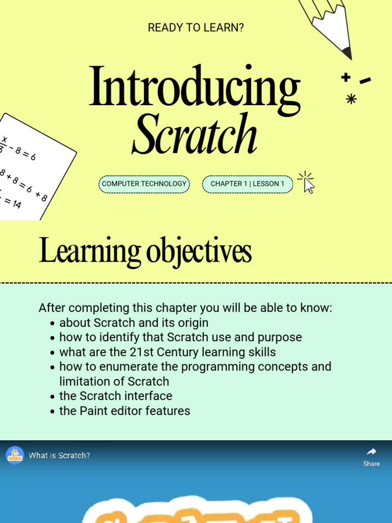 Grade 10 Chapter 1 Scratch Programming | PDF | Scratch (Programming Language) | Computer Programming