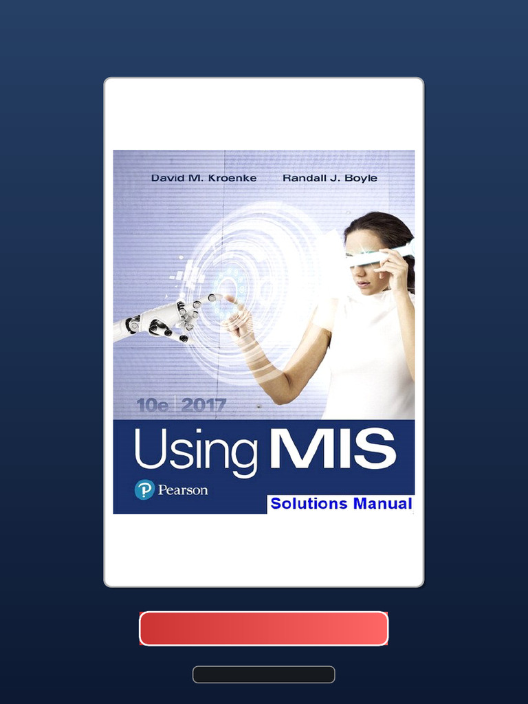 Complete Bundle Using MIS 10th Edition Kroenke | PDF | Multiple Choice | Science