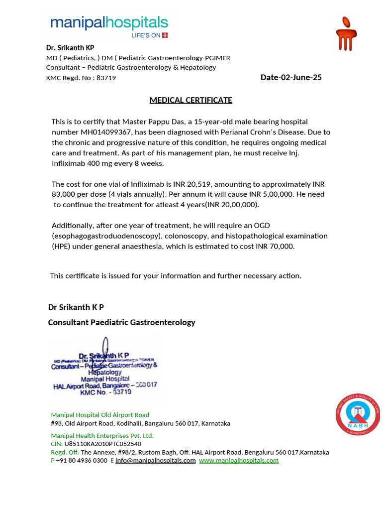 Manipal Hospitals File (1) (1) (1) Lolpppp | PDF