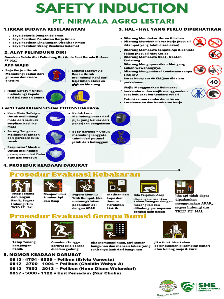 Safety Induction | PDF