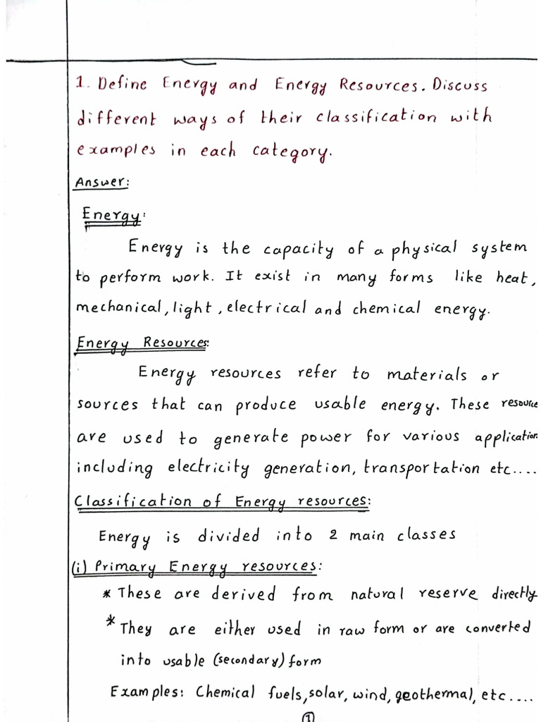 RES Assignment Full | PDF