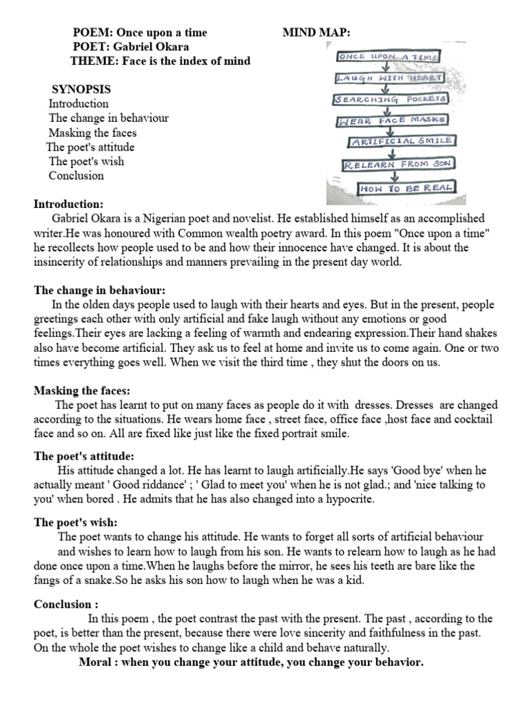 POEM - Once Upon A Time | PDF | Crimes | Crime & Violence