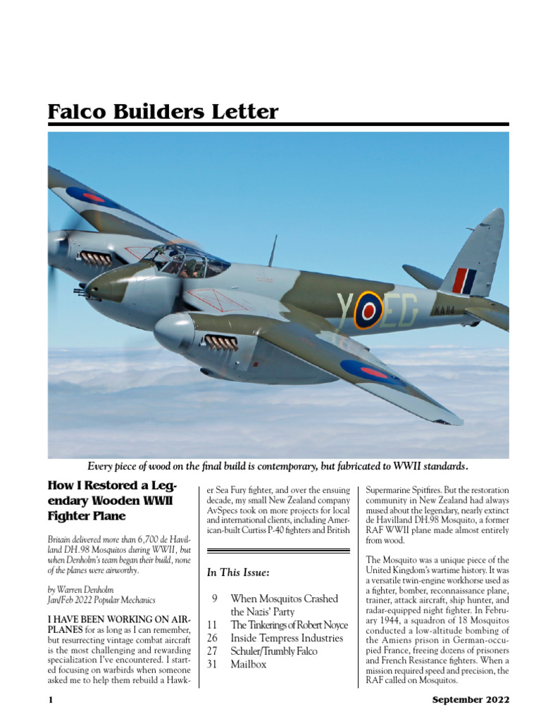 Falco Builders Letter SEP 2022 | PDF | Adhesive | Plywood