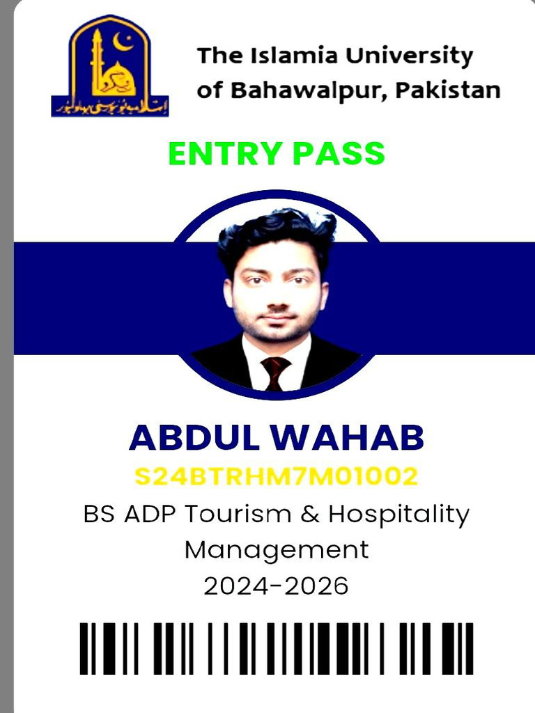 Student Card 1 | PDF