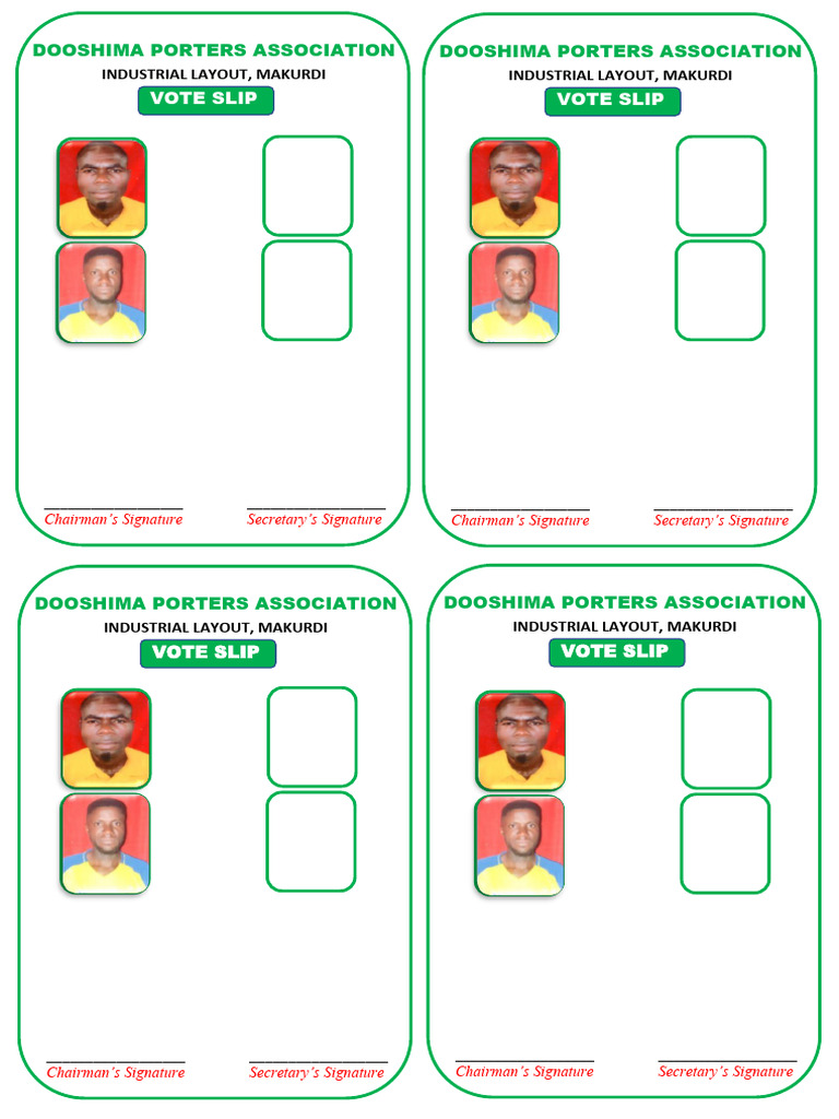 Dooshima Porters Association 2 | PDF