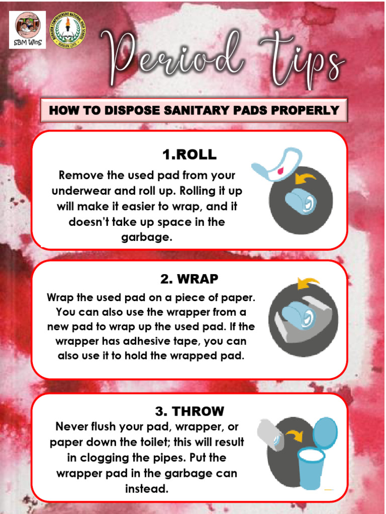Proper Sanitary Pad Disposal Guide | PDF