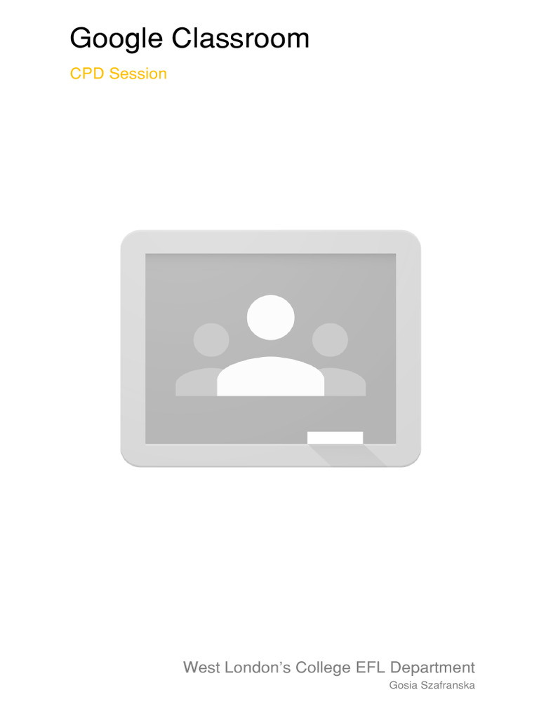 Google Classroom Guide | PDF | Computer File | Software