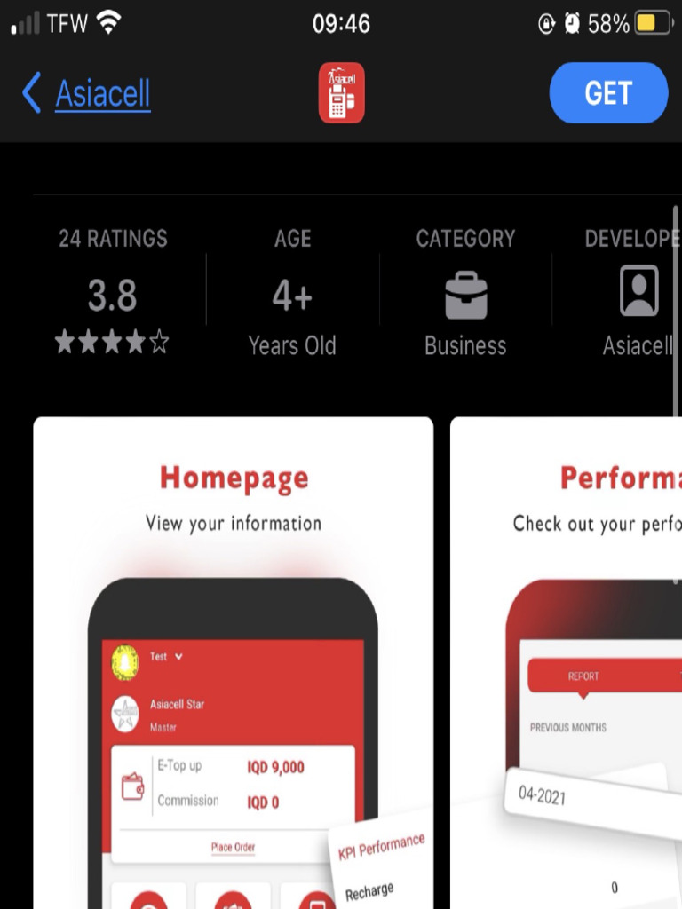 Asiacell Publisher IOS App Quick Preview | PDF