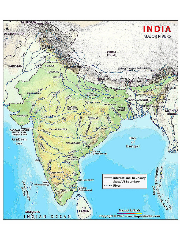 Rivers Political Map | PDF