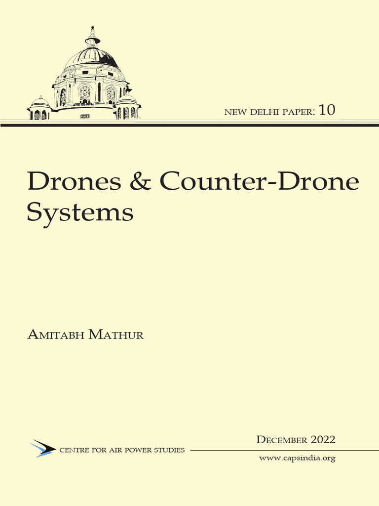 New Delhi Ppaer No. 10 GP Capt Amitabh Mathur | PDF | Unmanned Aerial ...